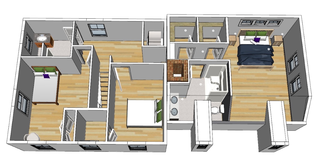 The Springhouse Renovation #4: Rebuilding begins, Plus a few floor plan changes – charmbydesign.com